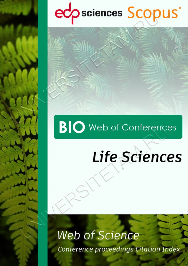 BIO Web of Conferences